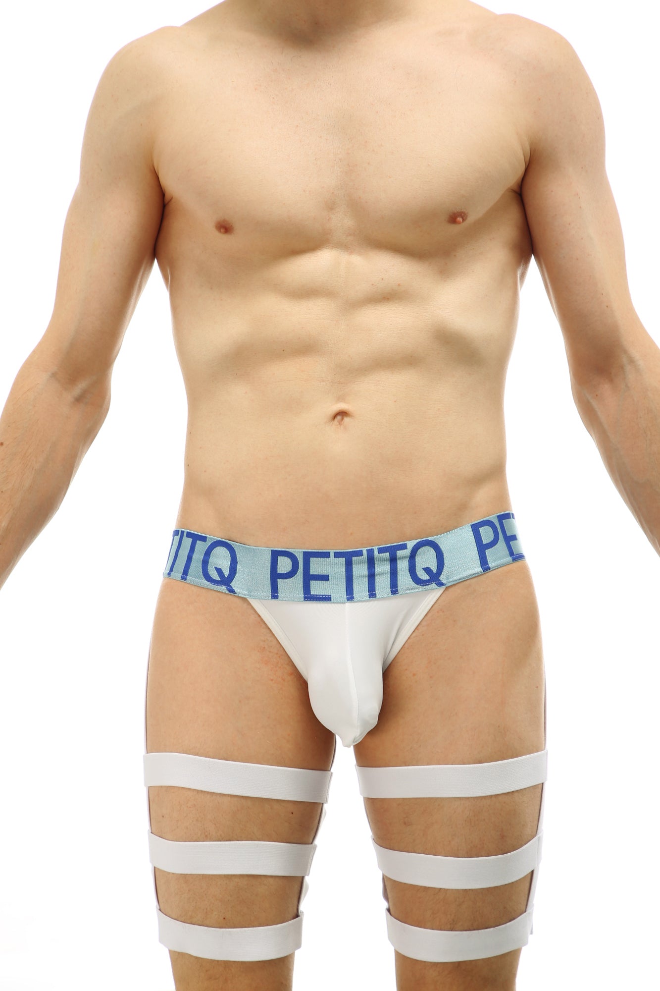 Jockstrap Bondage Blanc PetitQ Underwear Lingerie Masculine Sexy Et jockstrap-bondage-blanc-petitq-underwear-lingerie-masculine-sexy-et